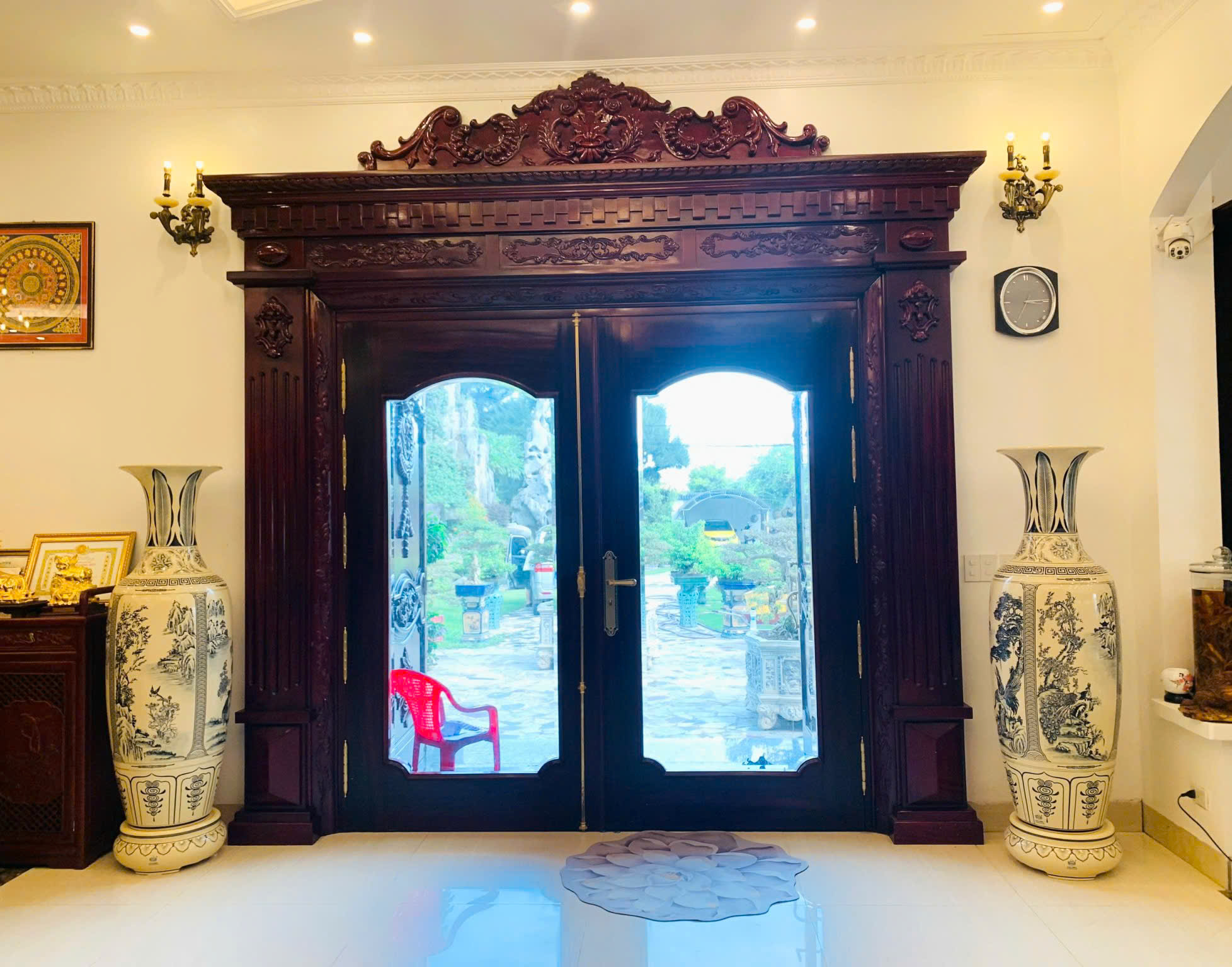 HOÀN THIỆN LỘC BÌNH TỨ CẢNH SƠN THUỶ TẠI QUÊ HƯƠNG NAM ĐỊNH - Gốm Chu Đậu