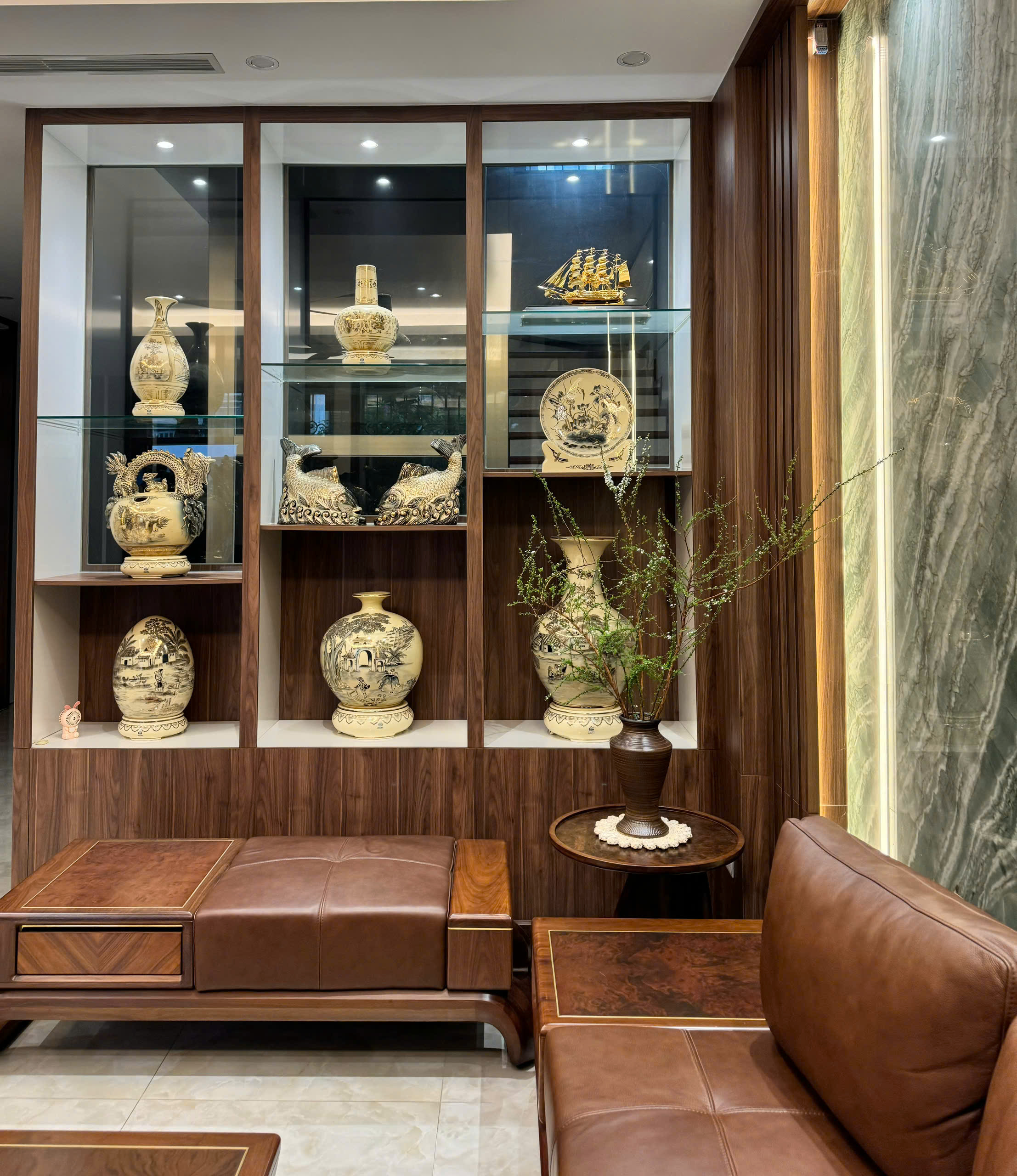 DECOR KHÔNG GIAN - PHÁT TÀI PHÁT LỘC - Gốm Chu Đậu